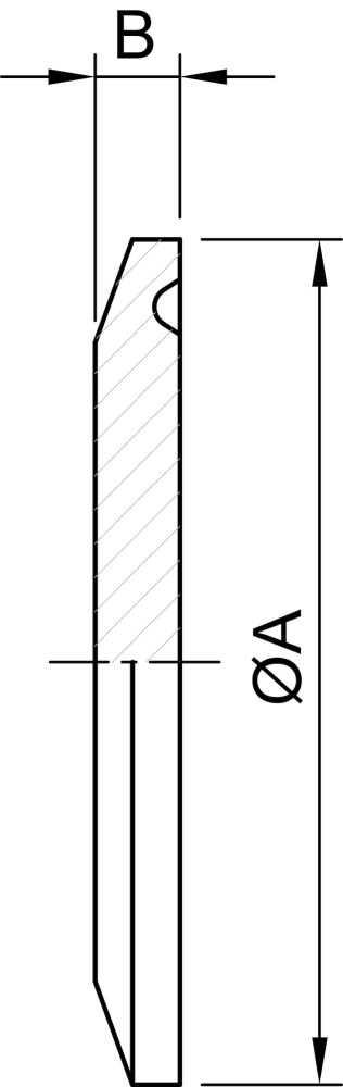 Tapa ciega clamp 1.1/2" inoxidable