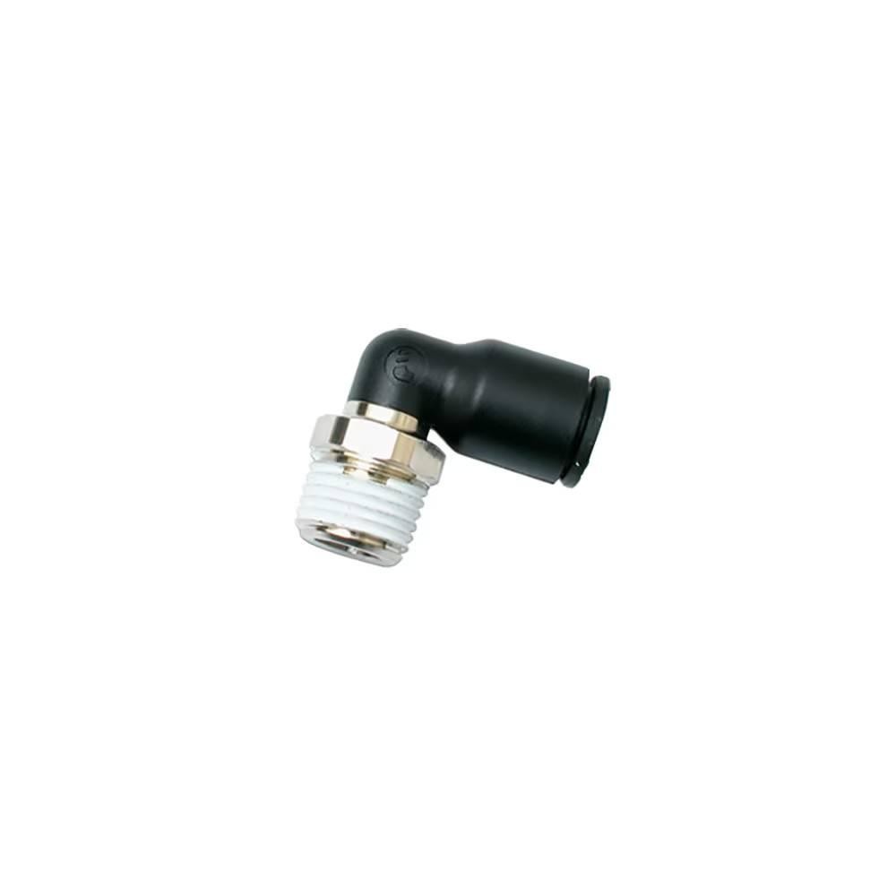 Codo 90° Tubo a rosca BSPT macho