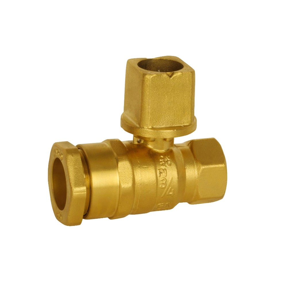 Válvula acometida arqueta H 3/4"x25mm polietileno