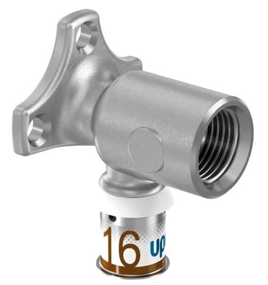 Uponor Smart Aqua codo fijación largo S-Press PLUS 16-Rp1/2"FT